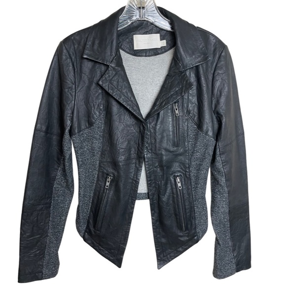 Walter Baker | Jackets & Coats | Walter Baker Asymmetrical Leather Moto ...